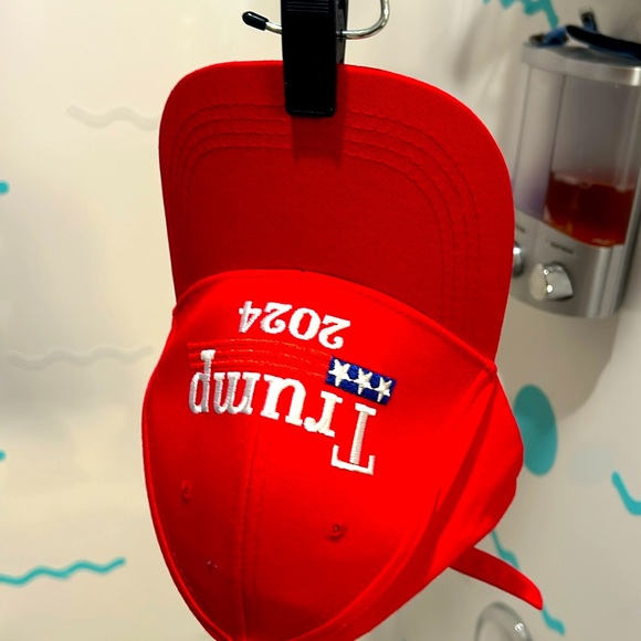 Other | Donald Trump Cap One Size Fits All Red And White | Poshmark